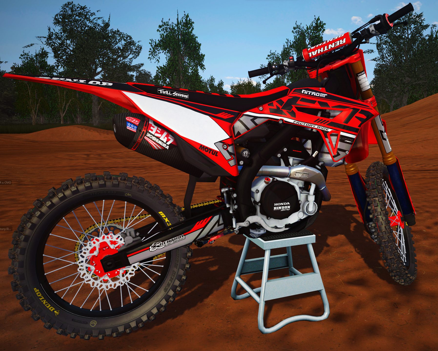 OVO FXR Honda 250 / 450 - MX Bikes Shop