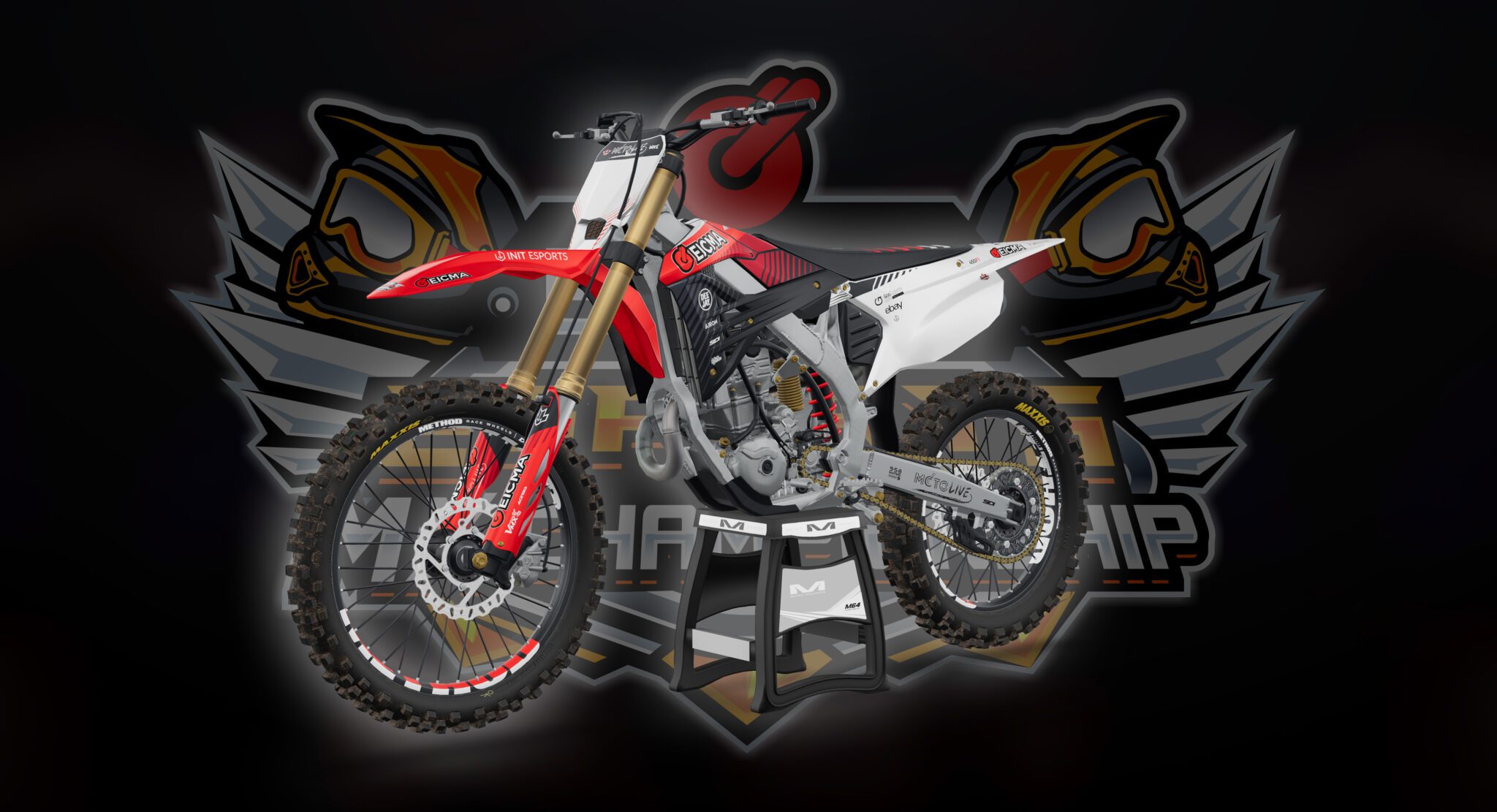 2023 EICMA ESPORTS OFFICIAL GRAPHIC KIT - MX Bikes Shop
