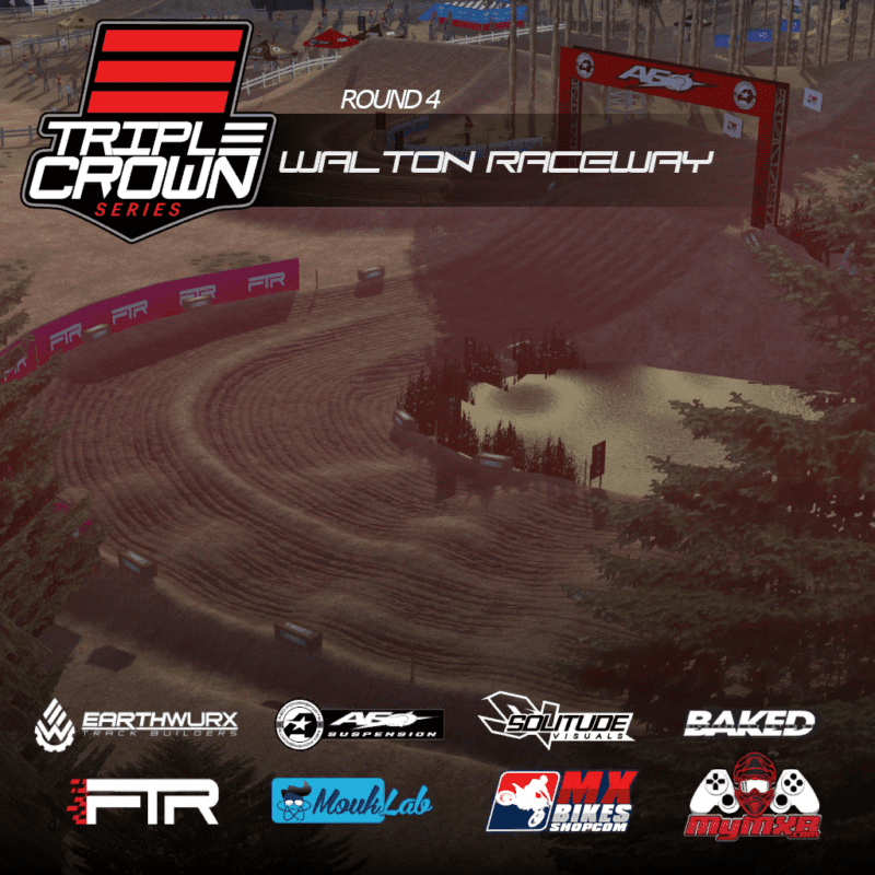 Triple Crown Series Round 4 - Walton Raceway - MX Bikes Shop
