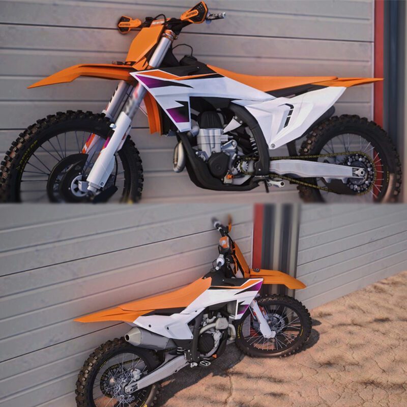 MXB-Mods Team 450 SXF model swap - MX Bikes Shop