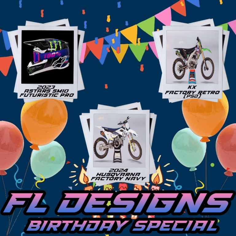 FL Designs Birthday Special Bundle - MX Bikes Shop