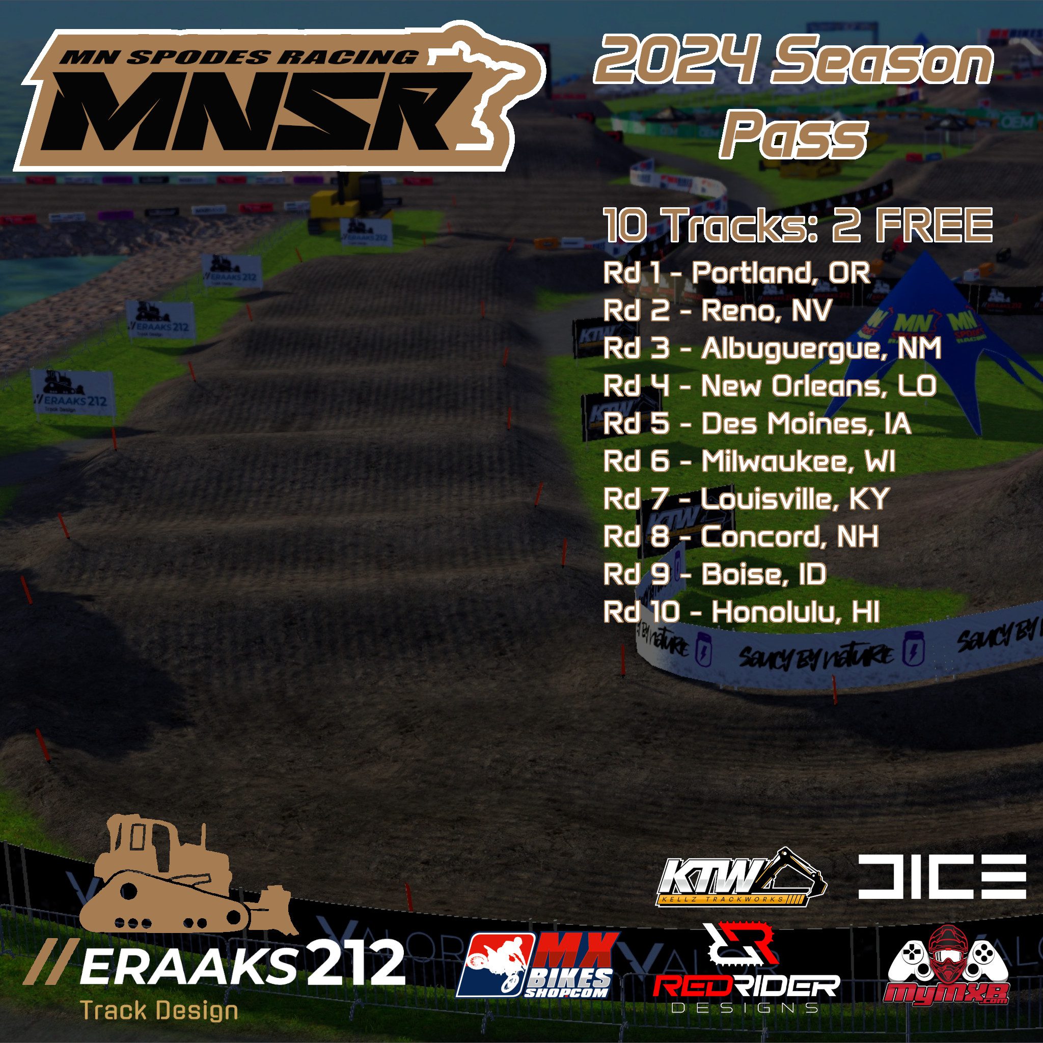 Hawkstone - MX Bikes Shop