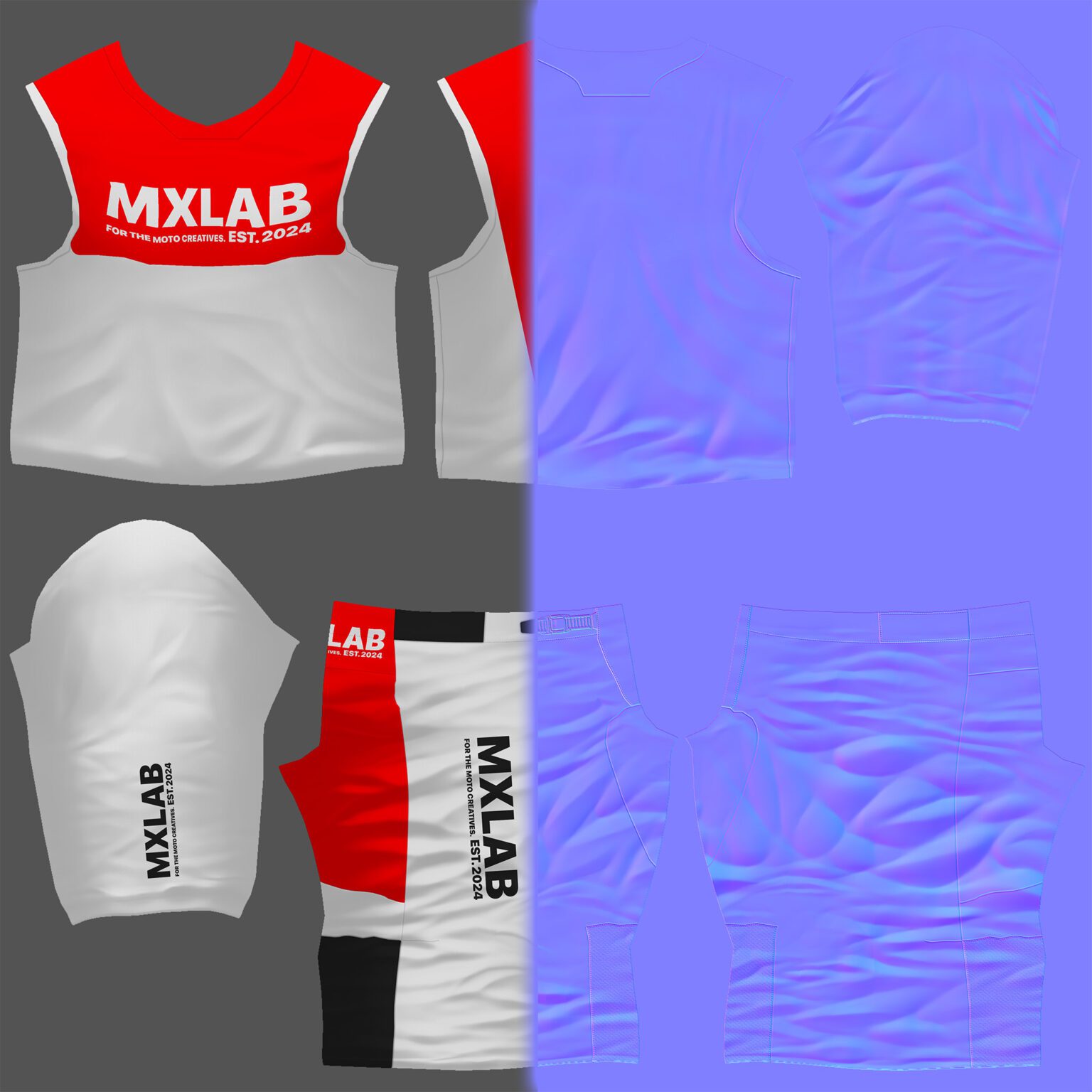 [PSD] 2024 MXLAB Basic Collection | By Lancer - MX Bikes Shop