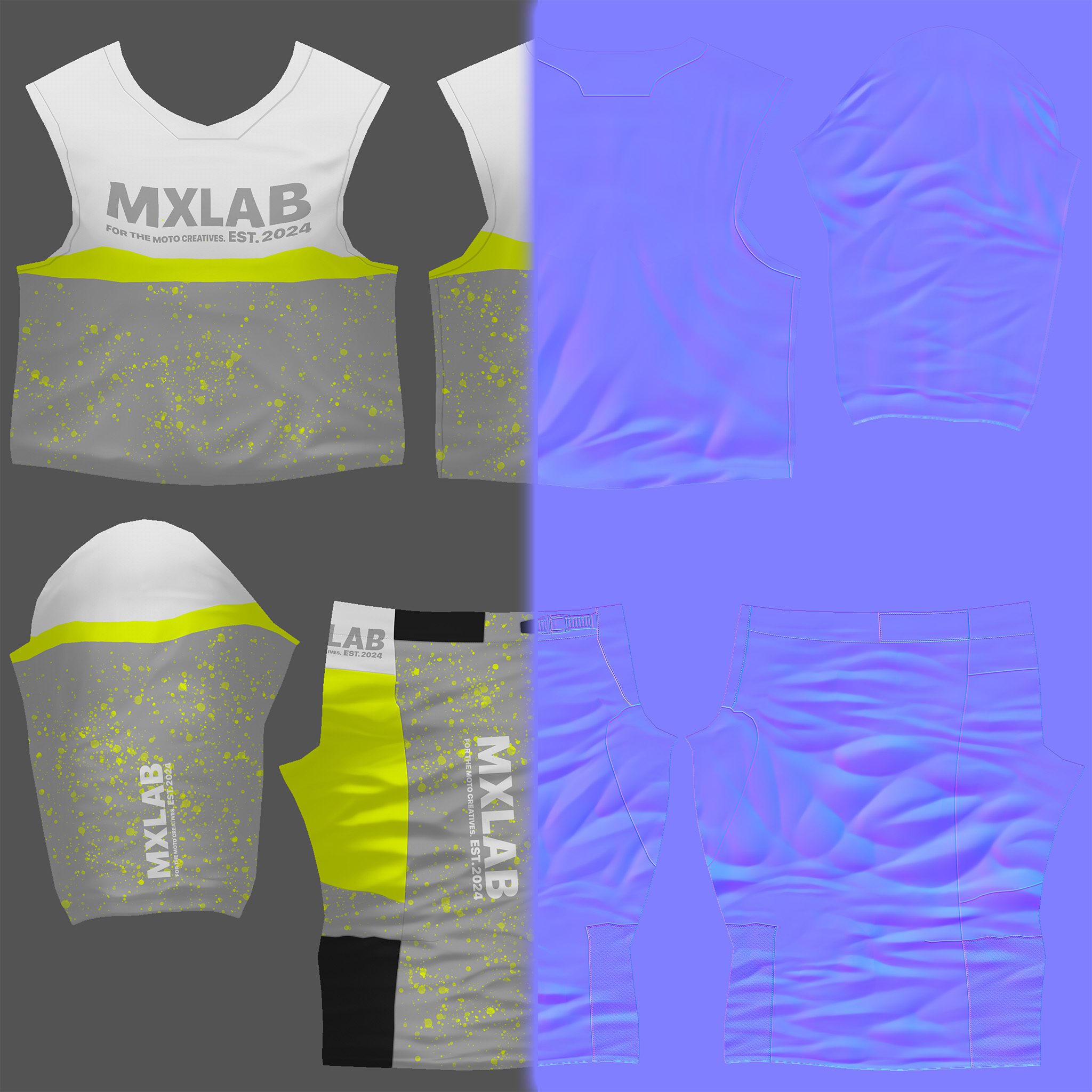 [PSD] 2024 MXLAB Speckle Collection | By Lancer - MX Bikes Shop