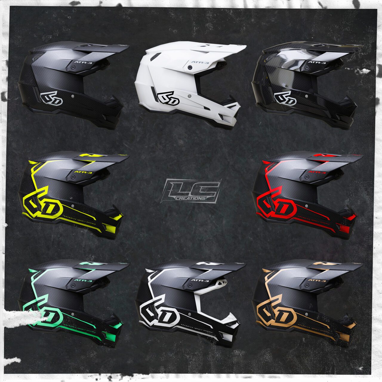 [PNT] LC 6 Helmet PNT Pack - MX Bikes Shop