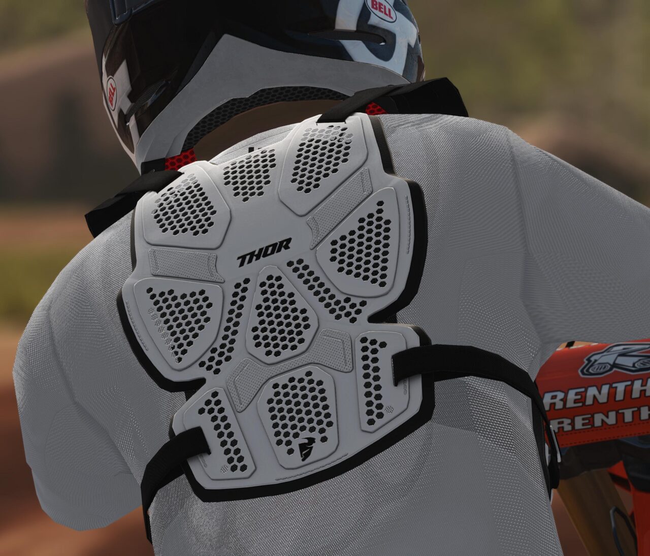T Chest Protector and Backstrap - MX Bikes Shop