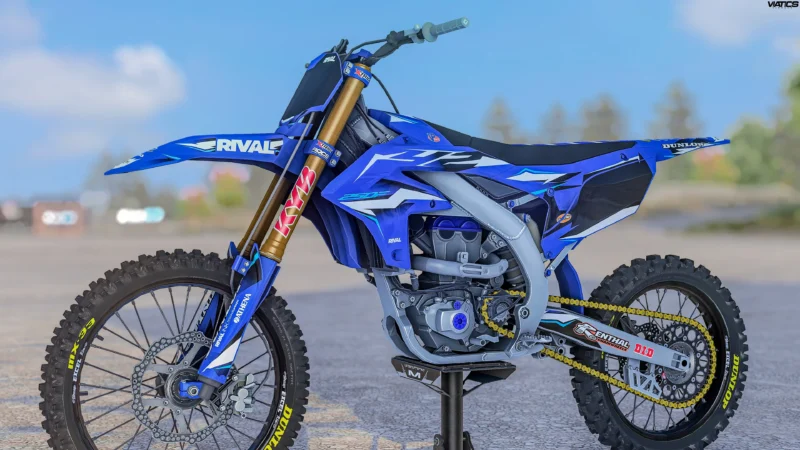 RIVAL YAMAHA STOCK 26 Graphics Kit - MX Bikes Shop